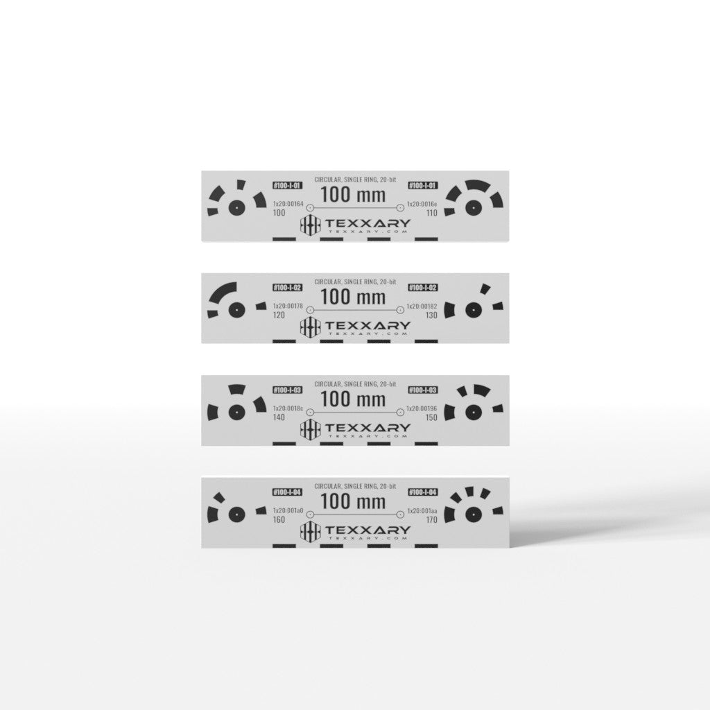 Coded Targets Scale Bars 100mm I – Texxary