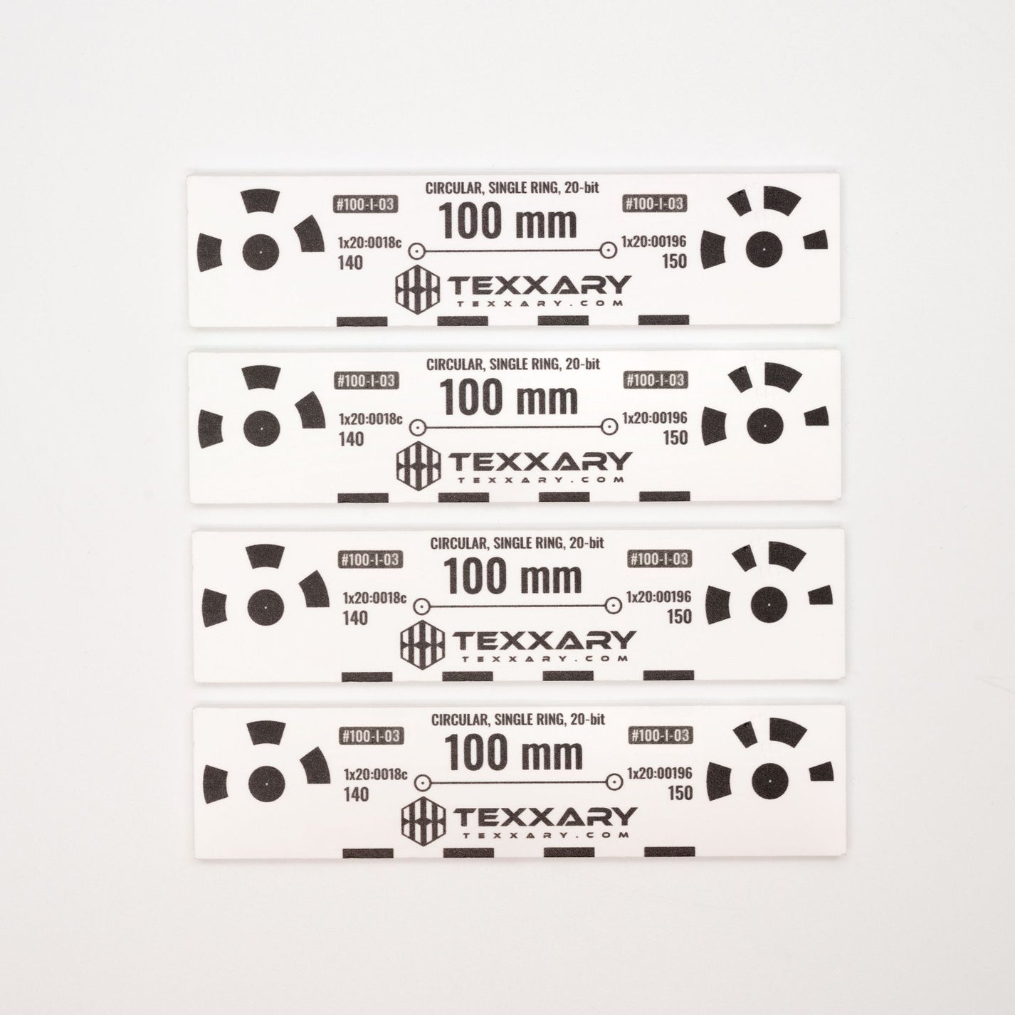 Coded Targets Scale Bars 100mm I – Texxary